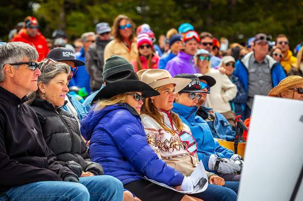 Hundreds gather atop Aspen Mountain to remember Sam Coffey and his ...
