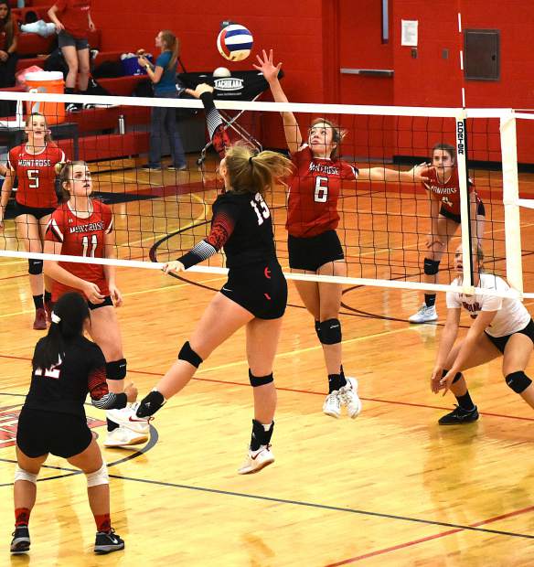 Glenwood volleyball drops final 3 sets to Montrose | PostIndependent.com