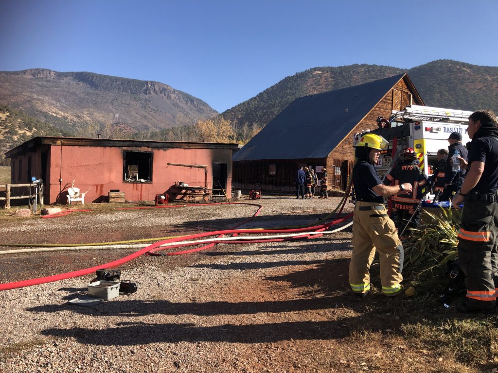 Basalt fire sends shells flying, destroys building | PostIndependent.com