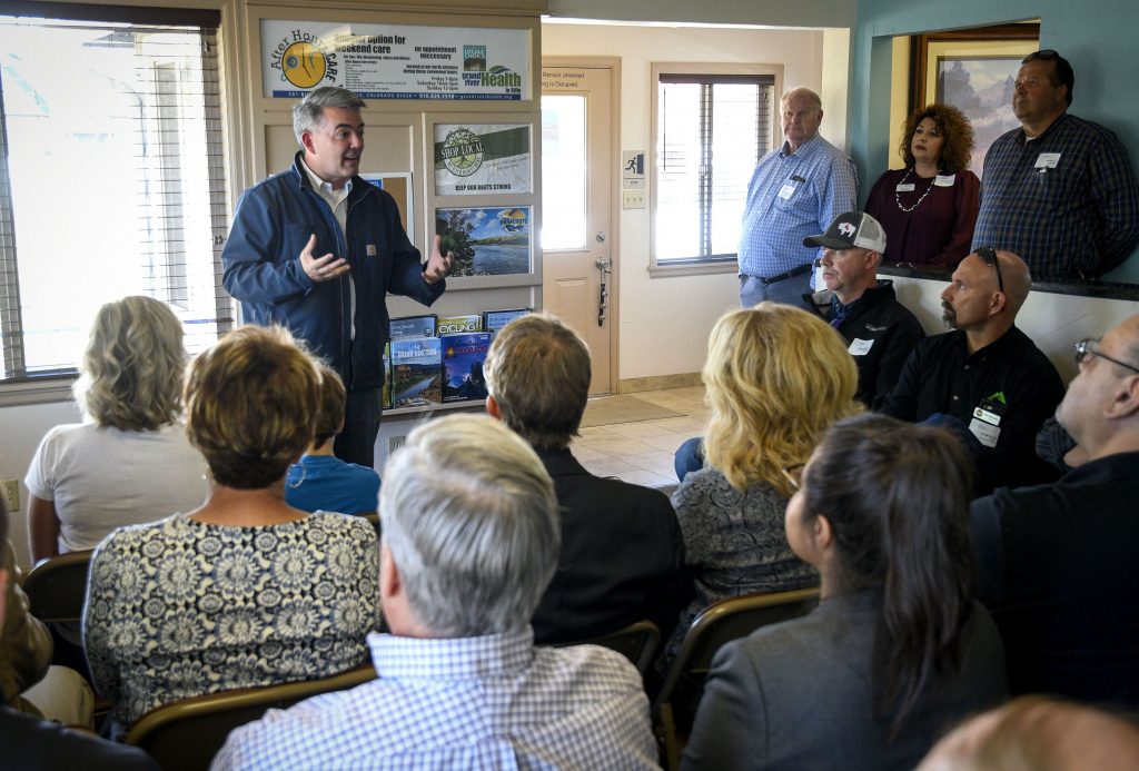Colorado Sen. Cory Gardner makes a stop in Rifle during visits to ...