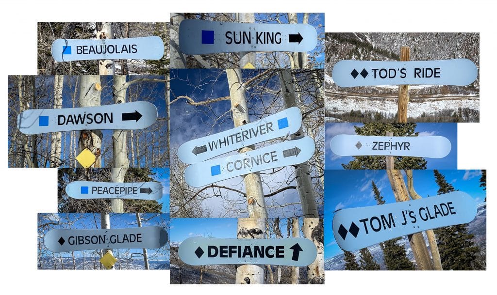 Sunlight Trails — the stories behind the ski run names ...