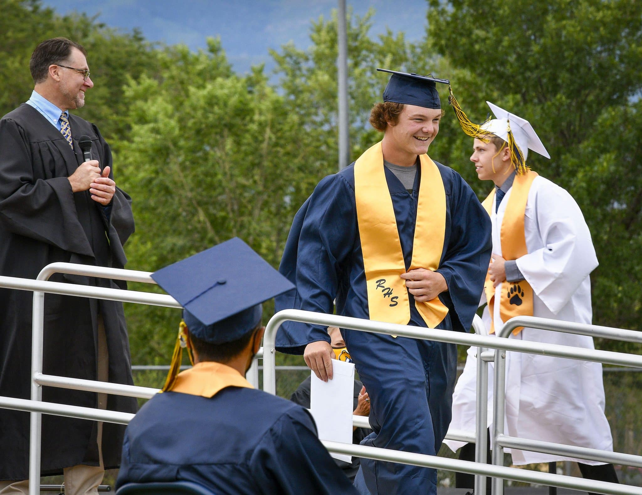 Rifle High School graduation: Honoring their wishes, with a promise ...