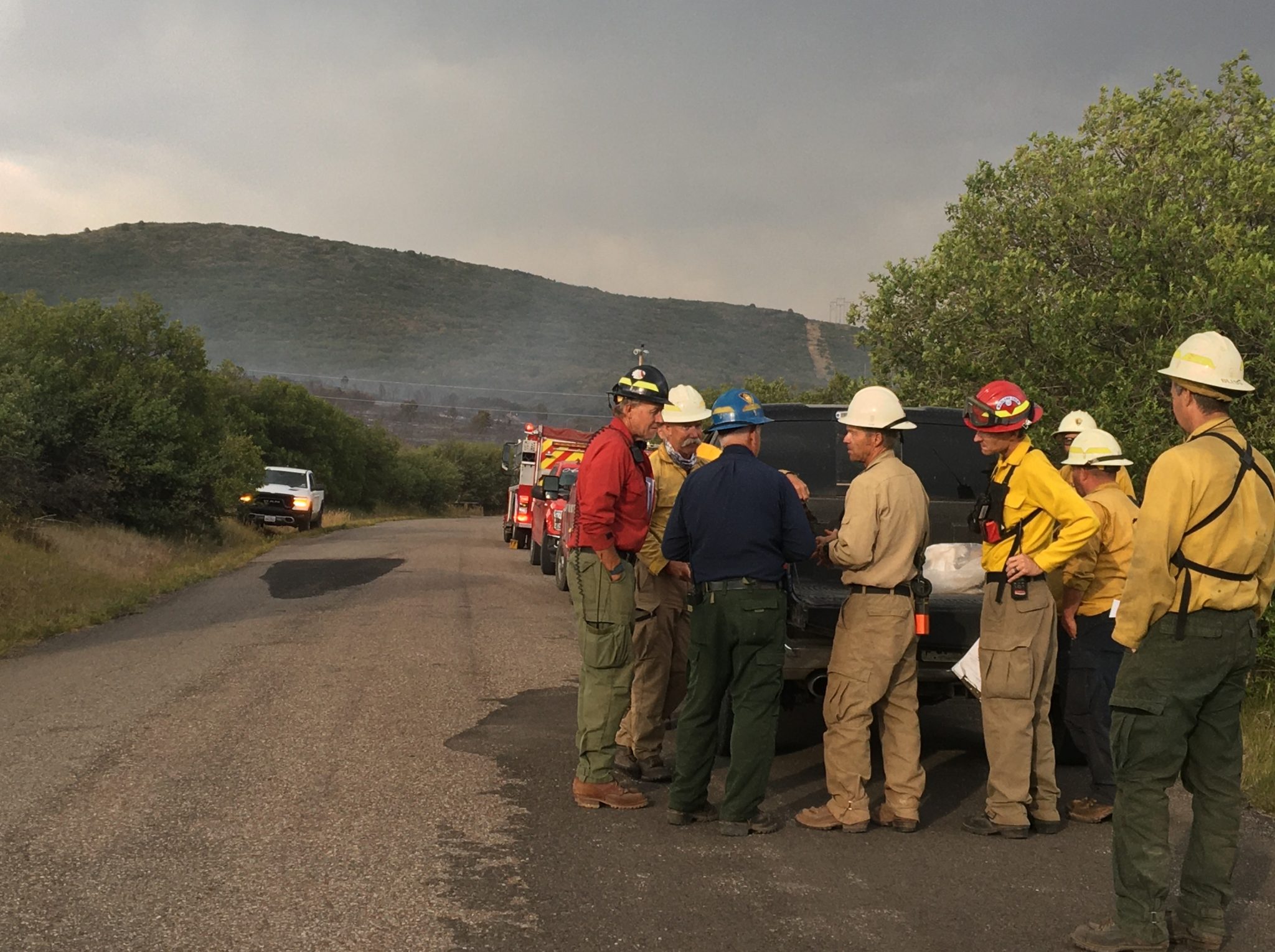 FIRES UPDATE: Multi-agency crews making progress on new Red Canyon Fire ...