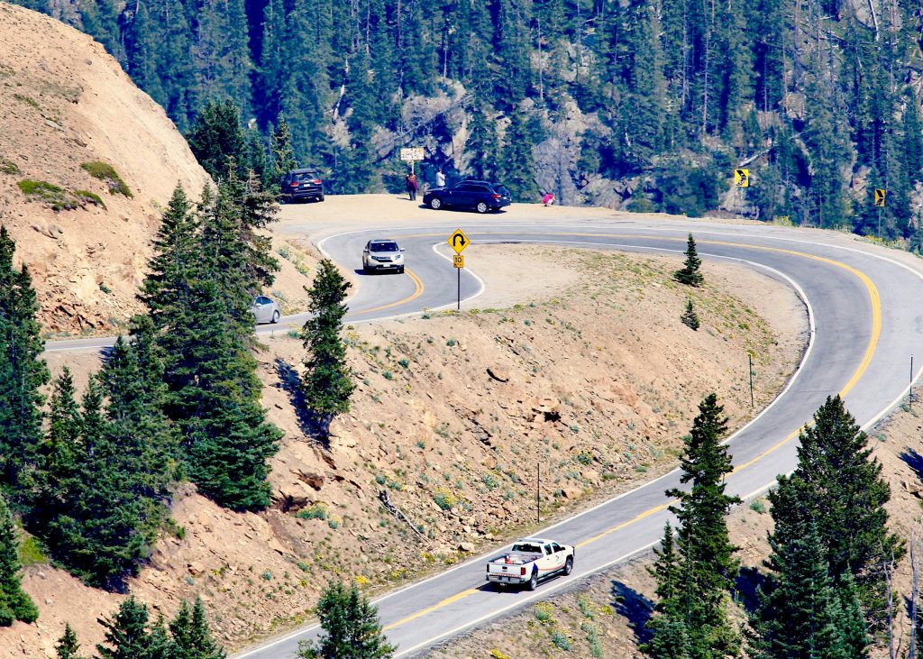 Traffic was seemingly back to normal Saturday on Independence Pass ...