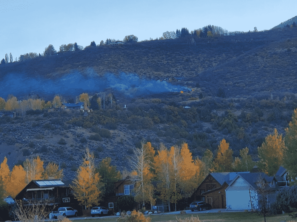 Crews snuff out small brush fire near McLain Flats outside of Aspen ...