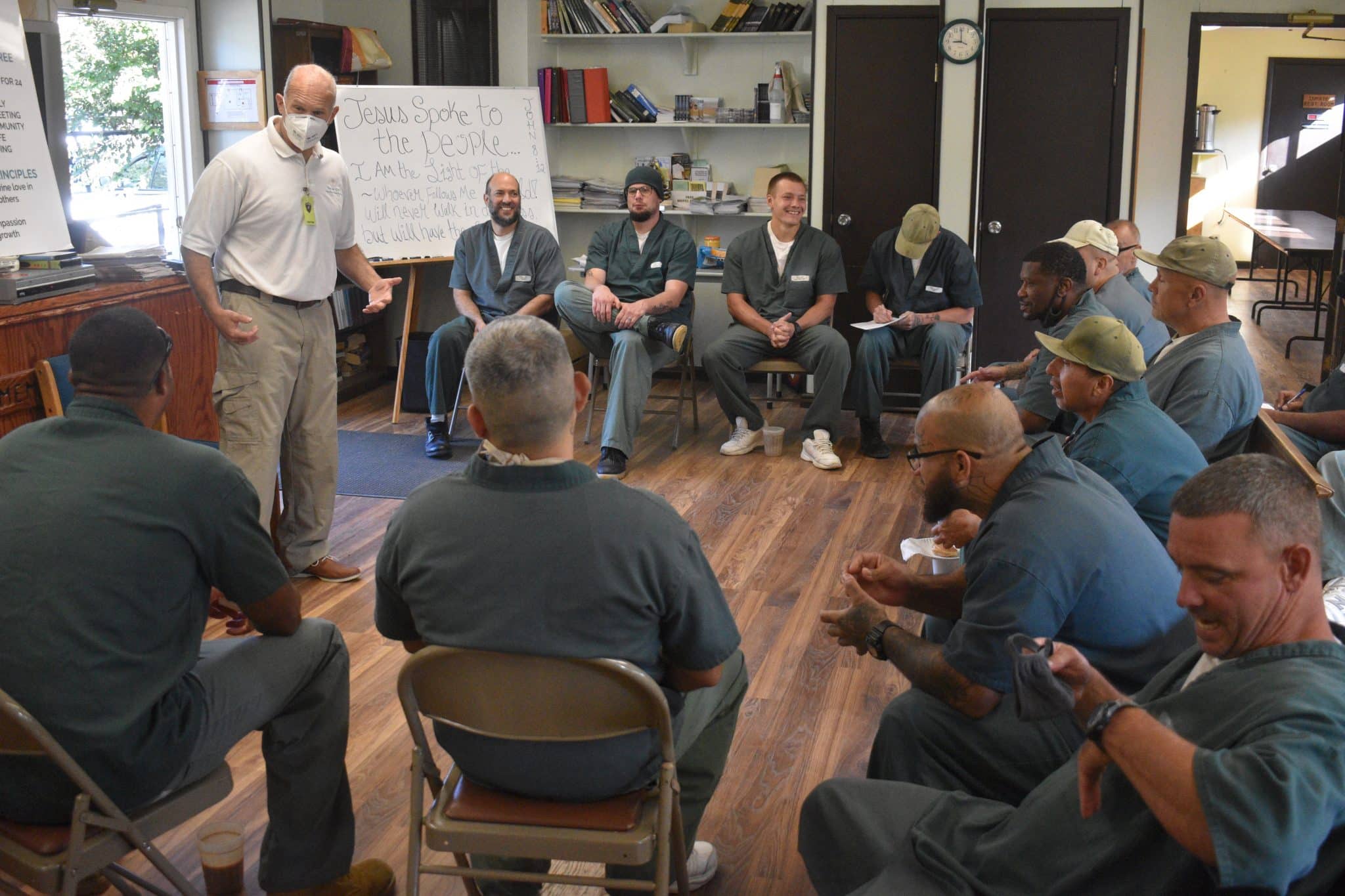 Discovery Cafe offers Rifle Correctional Center inmates relatable, peer ...