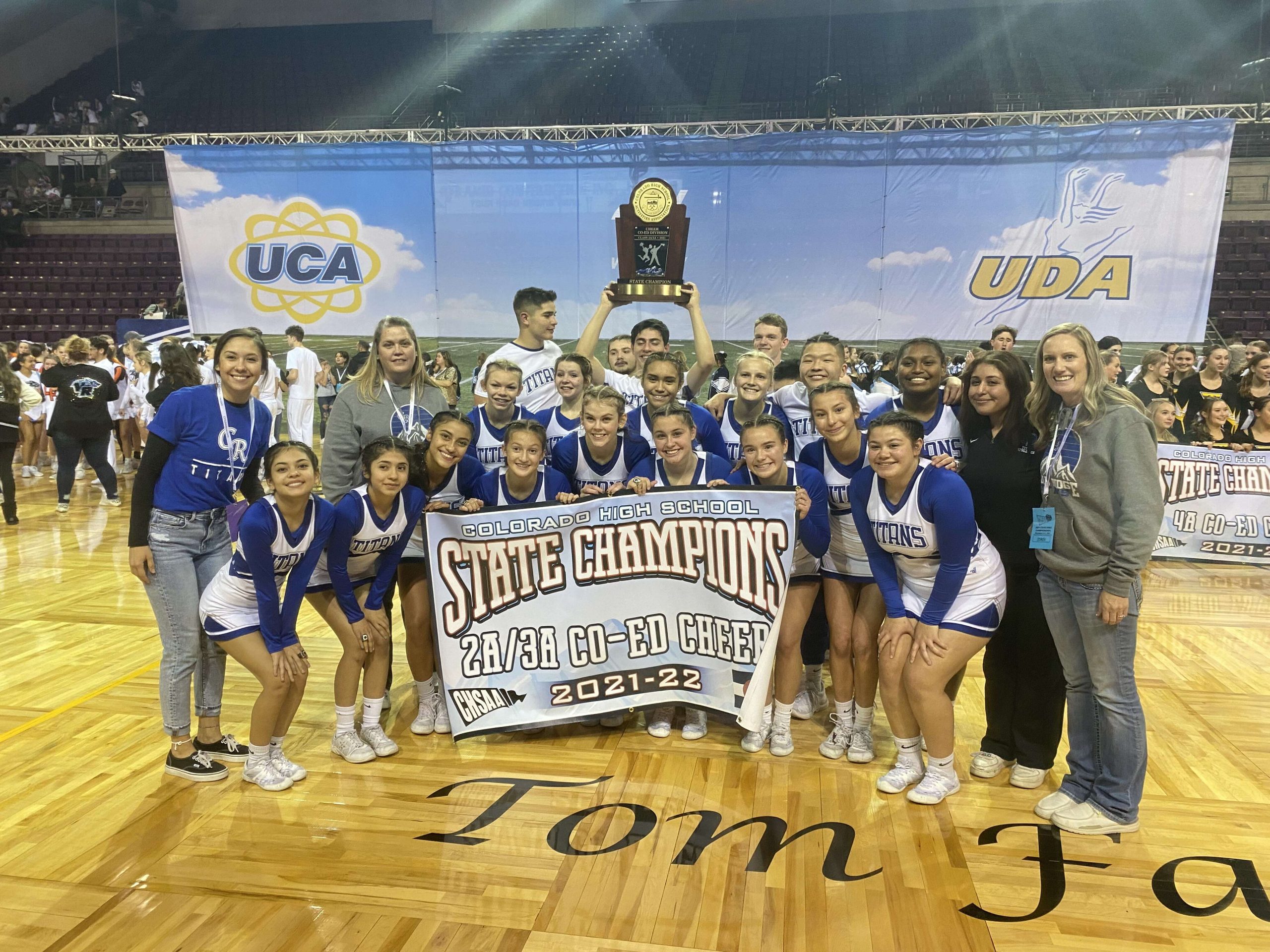 Four cheers in four years: Coal Ridge cheer wins fourth straight state ...