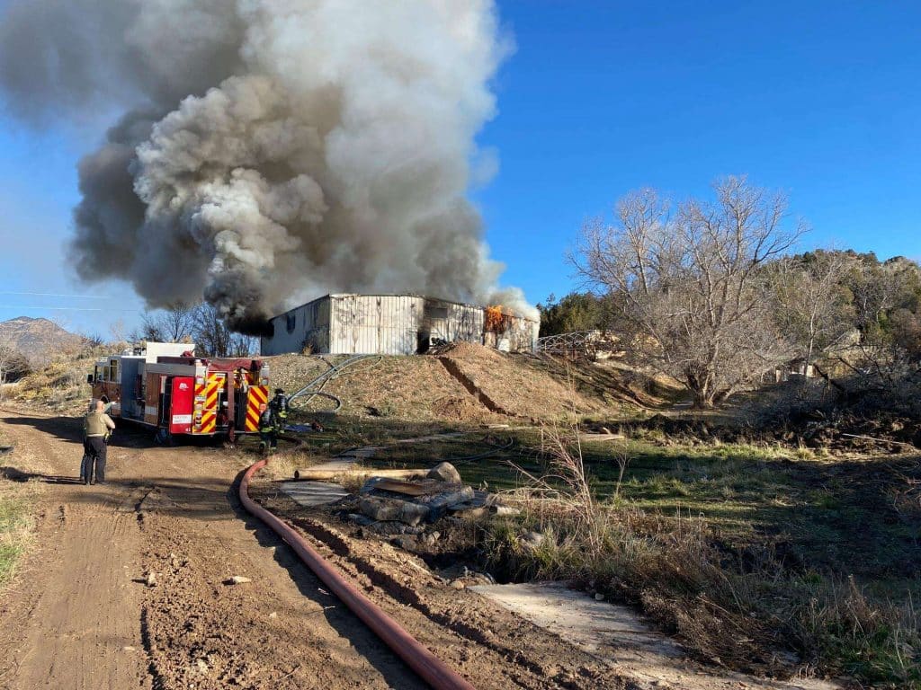 Colorado River Fire Rescue responds to two structure fires Friday ...
