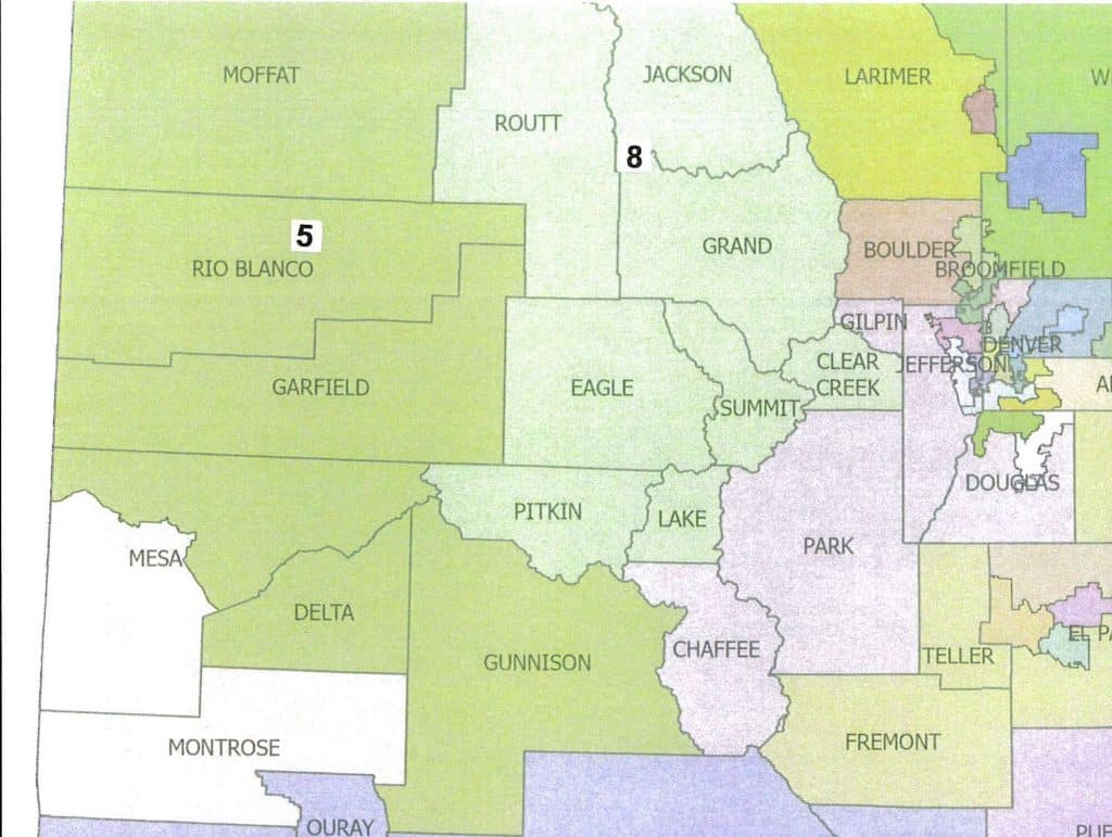 Commissioners want Garfield County kept whole in state Senate ...