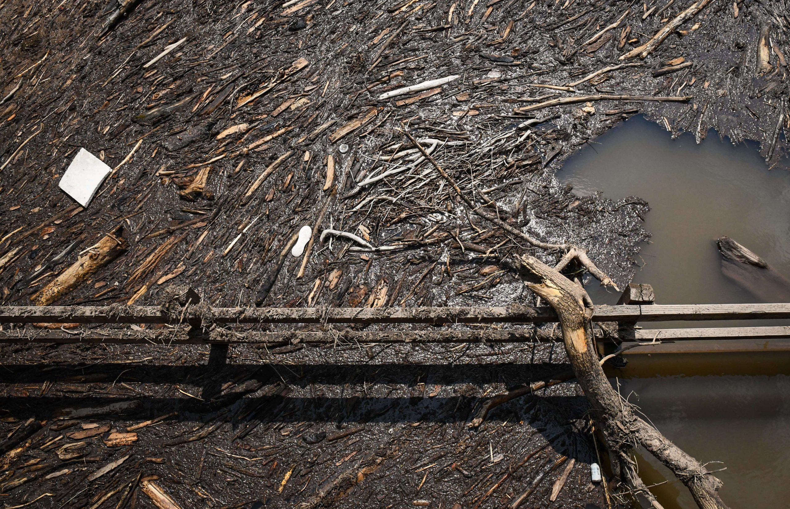 PHOTOS: Debris slide partially blocks Colorado River | PostIndependent.com
