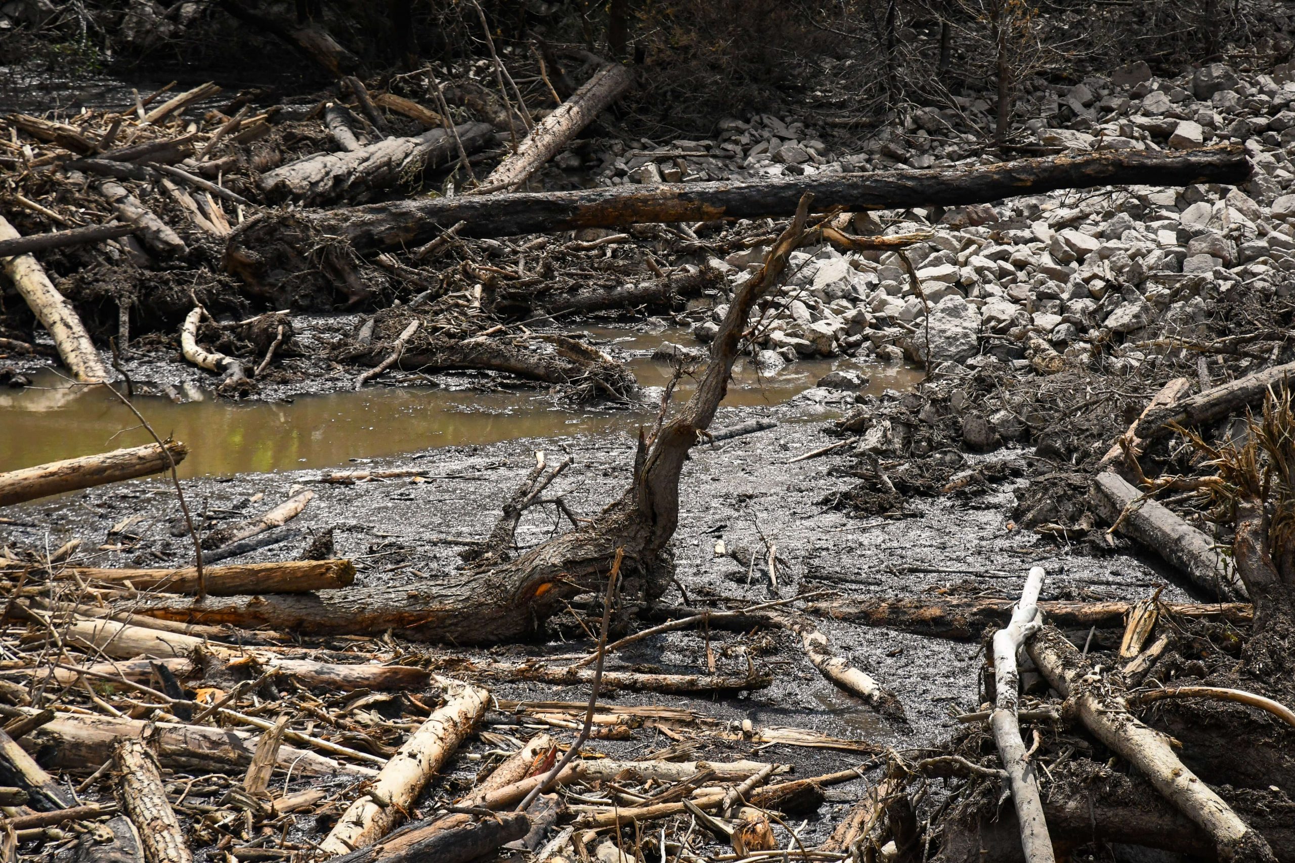 PHOTOS: Debris slide partially blocks Colorado River | PostIndependent.com