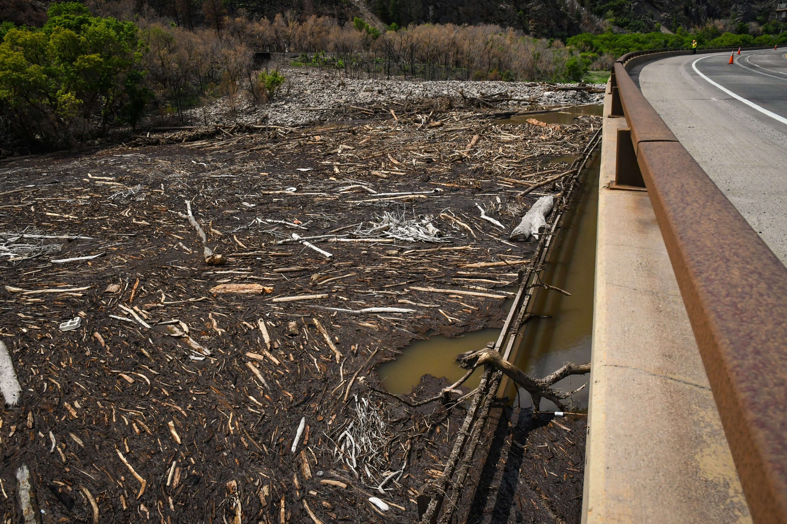 PHOTOS: Debris slide partially blocks Colorado River | PostIndependent.com