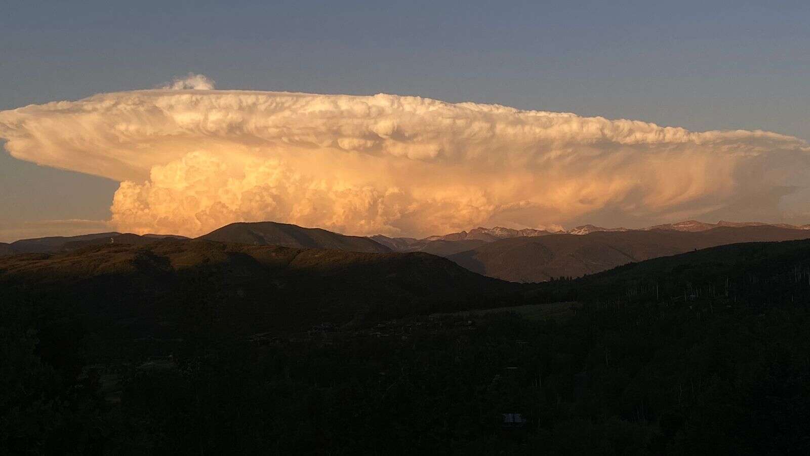 What was that mushroom cloud formation seen from western Colorado on ...