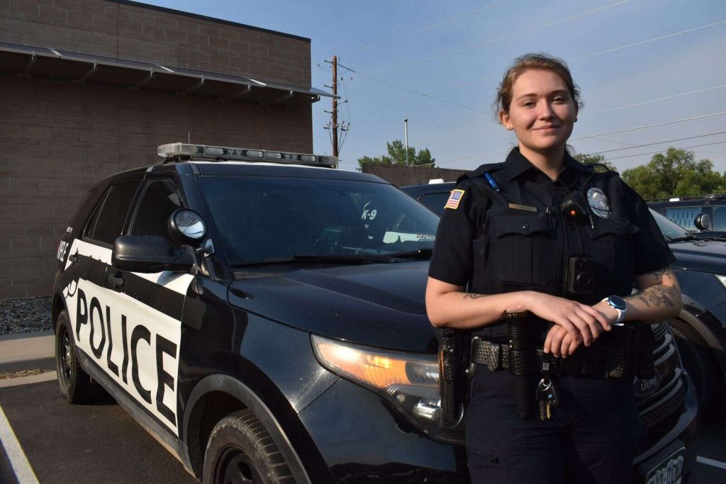 Community profile: New Rifle police officer Haley Walker feeds her love ...