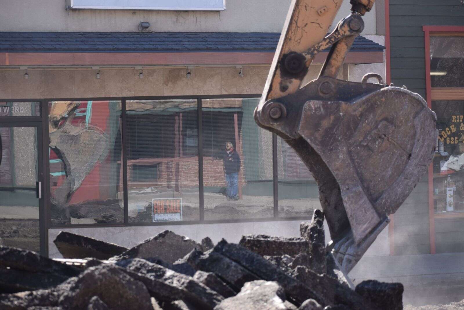 PHOTO GALLERY: Major renovation project begins in downtown Rifle ...