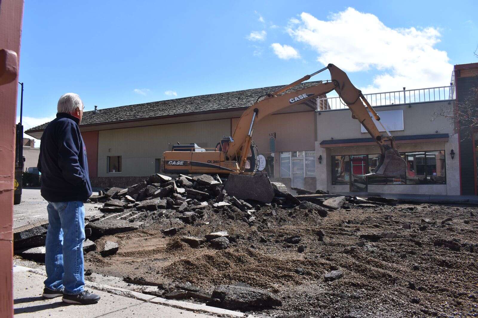 PHOTO GALLERY: Major renovation project begins in downtown Rifle ...