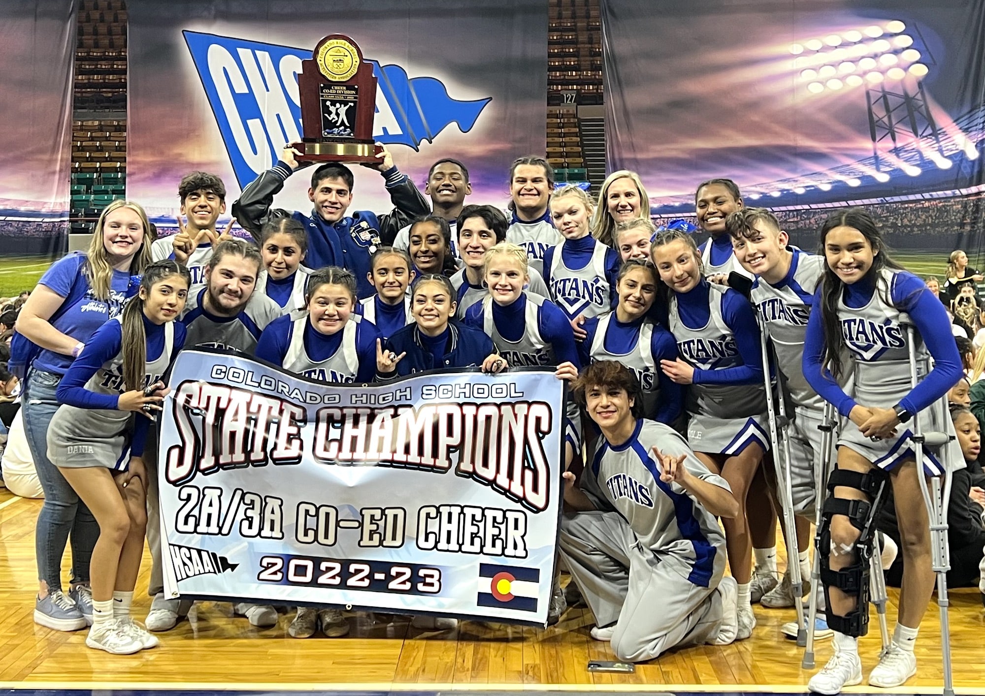 It’s a five-peat for Coal Ridge Co-Ed Cheer team; Titans are state ...