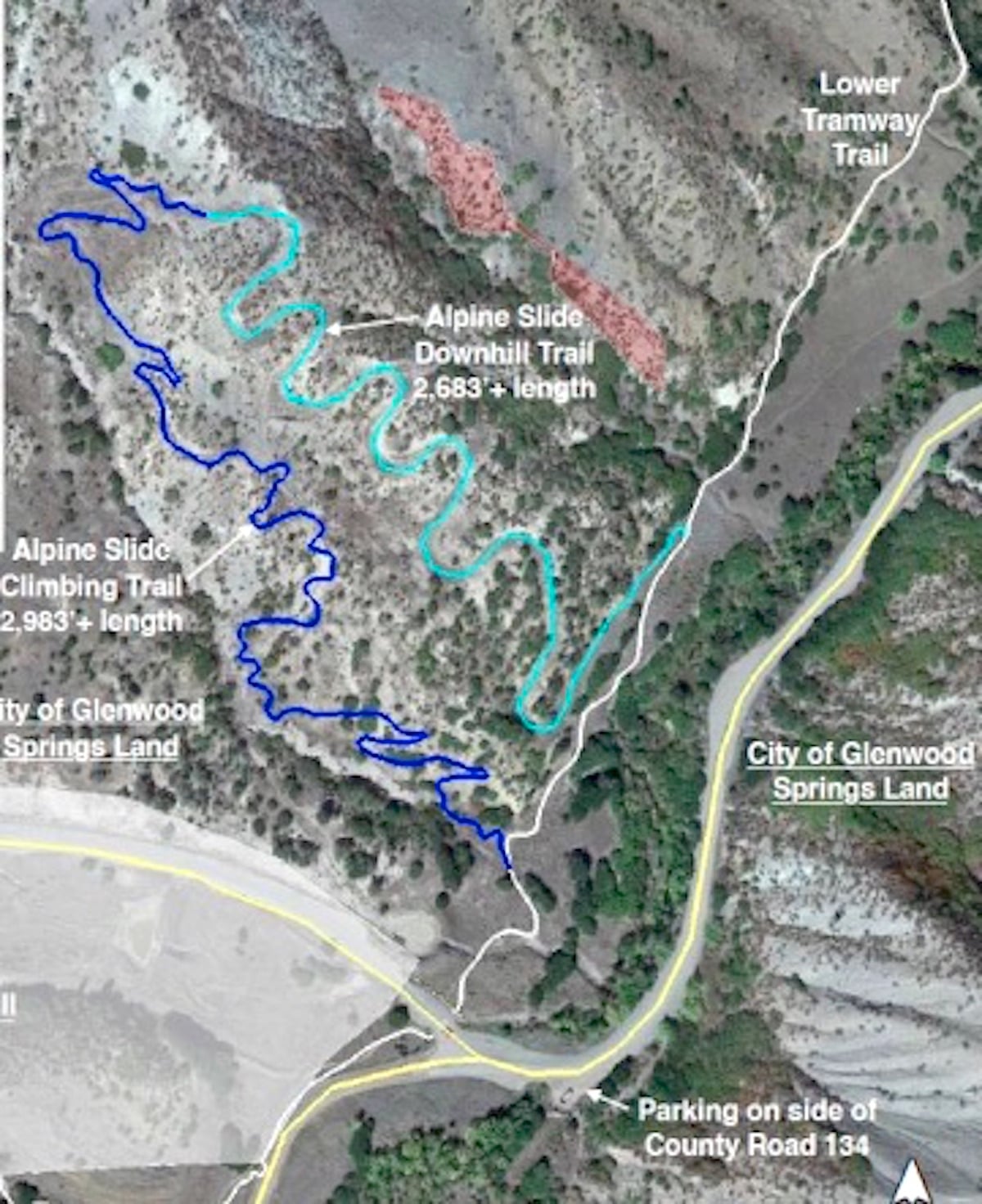 New Alpine Slide bike trail to break ground in spring at South Canyon ...