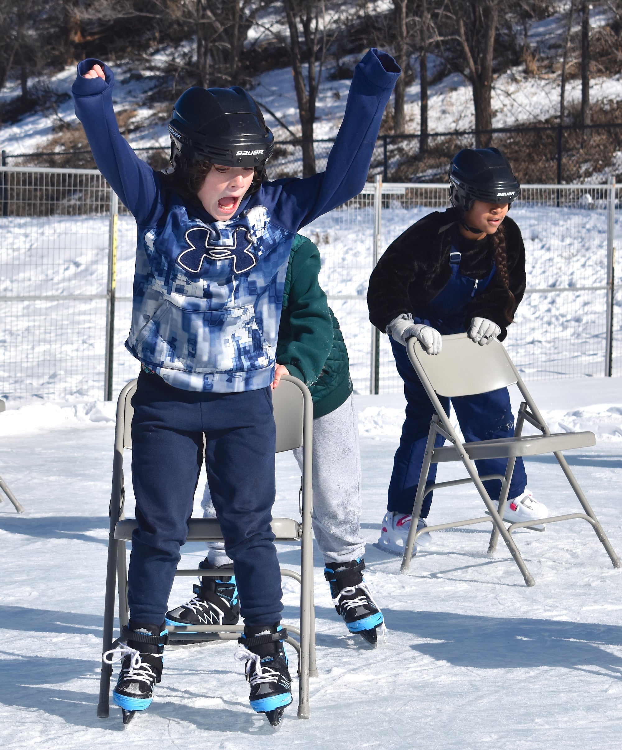 PHOTOS: This Carbondale school has its very own winter wonderland to ...