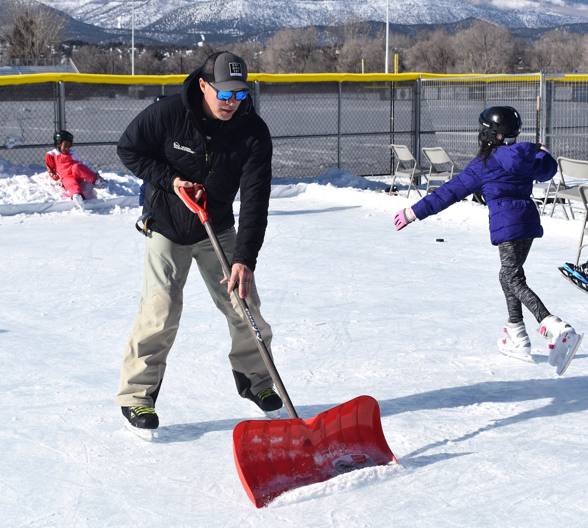 PHOTOS: This Carbondale school has its very own winter wonderland to ...