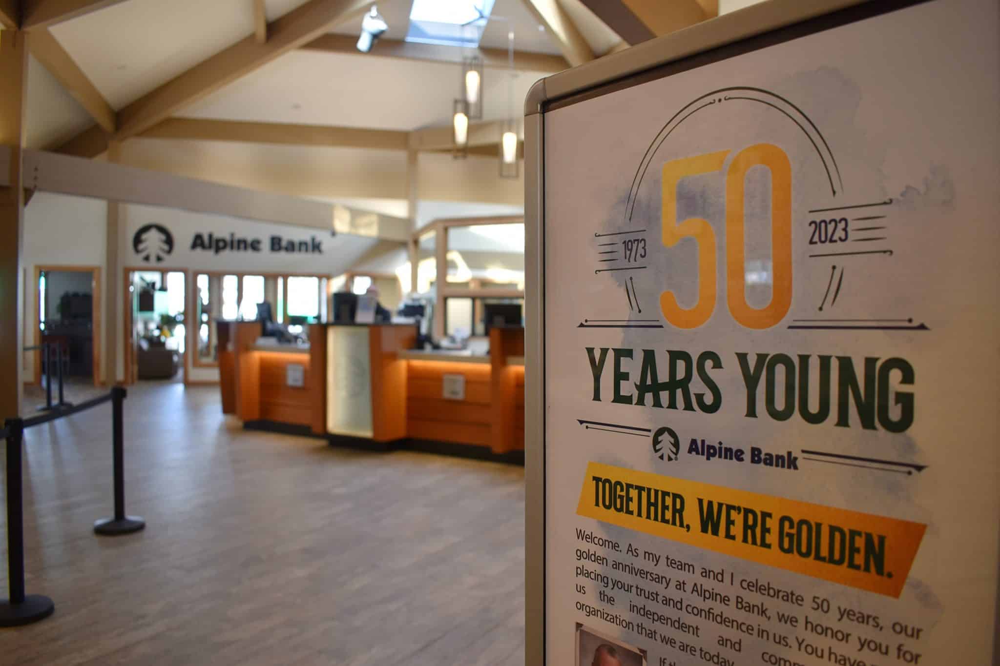 ‘50 Years Young,’ Alpine Bank continues legacy of community ...