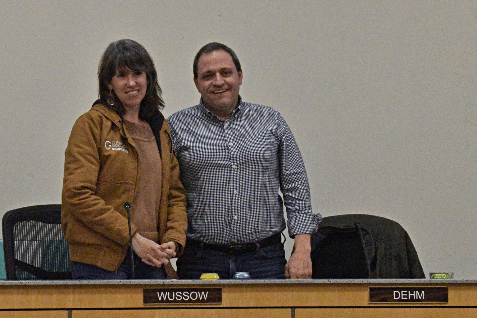 A formal welcome to “madam mayor” of Glenwood Springs, Ingrid Wussow ...