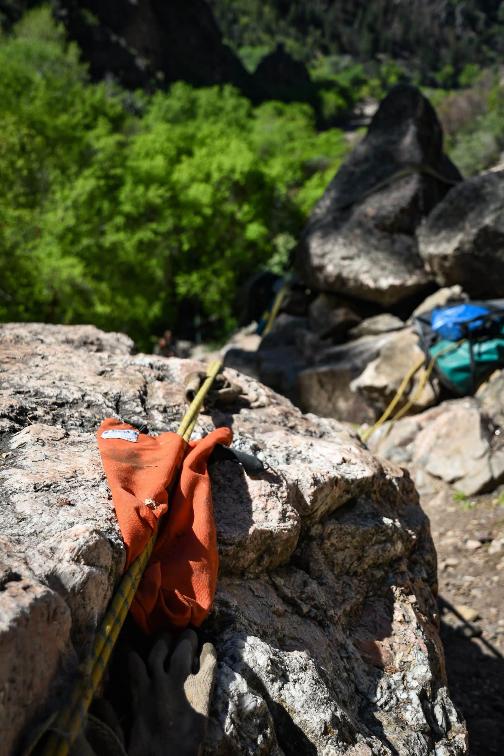 PHOTOS: Summit to Sea trail builders rebuild temporary, primitive trail ...