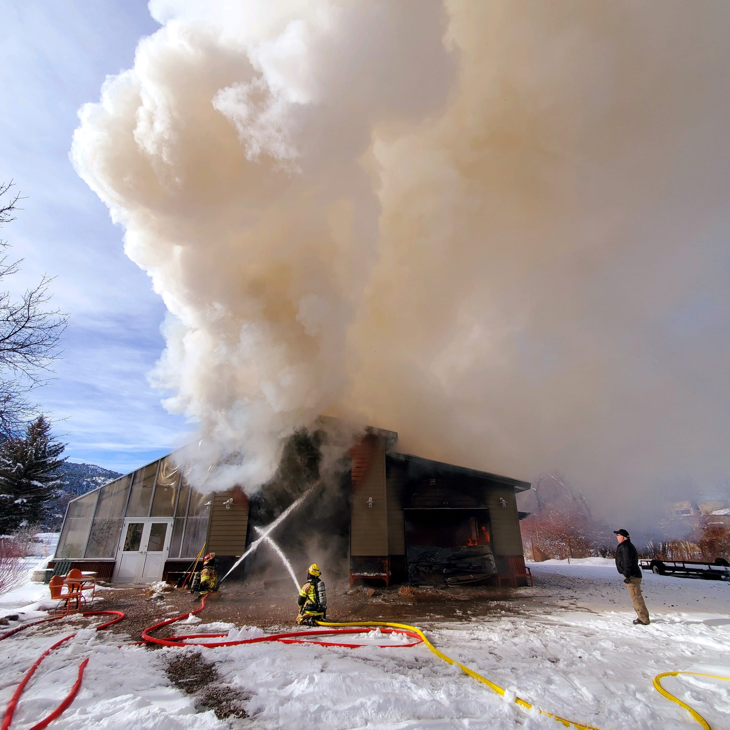 Fire crews respond to propane tank, ammunition explosions at rural ...