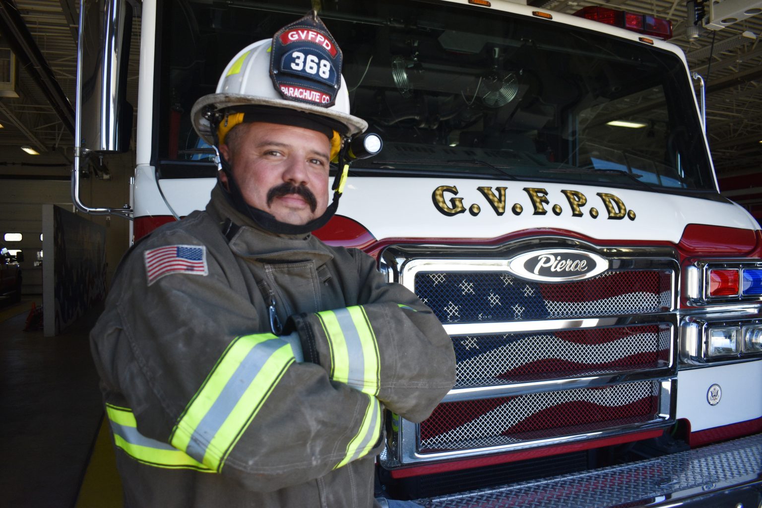 Passing the torch: Chris Jackson promoted to Grand Valley Fire ...