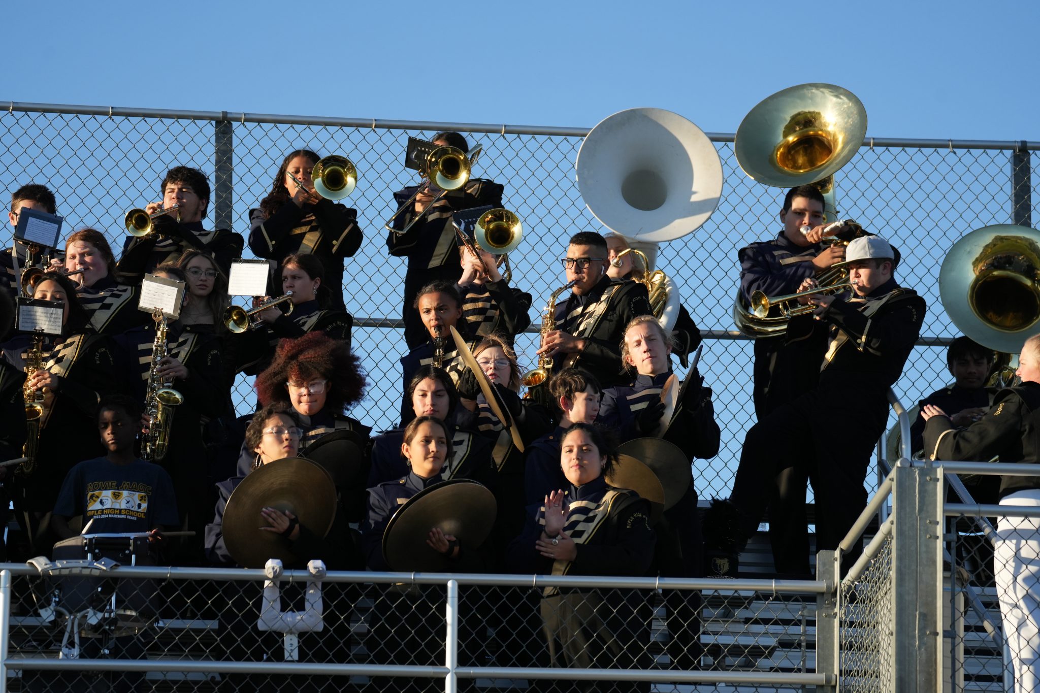 PHOTOS: Rifle football, band, cheer offer perfect atmosphere last week ...
