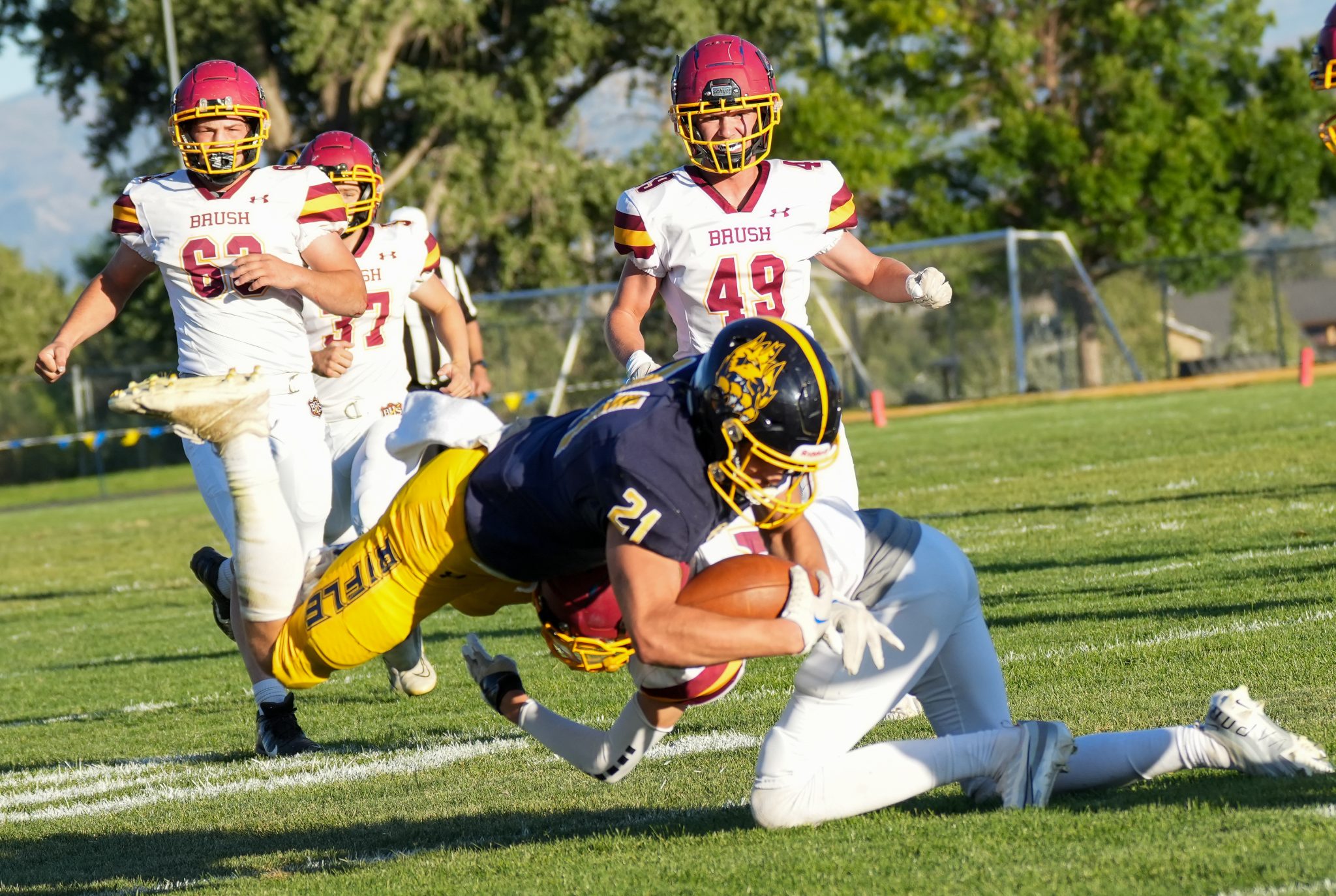 PHOTOS: Rifle football, band, cheer offer perfect atmosphere last week ...