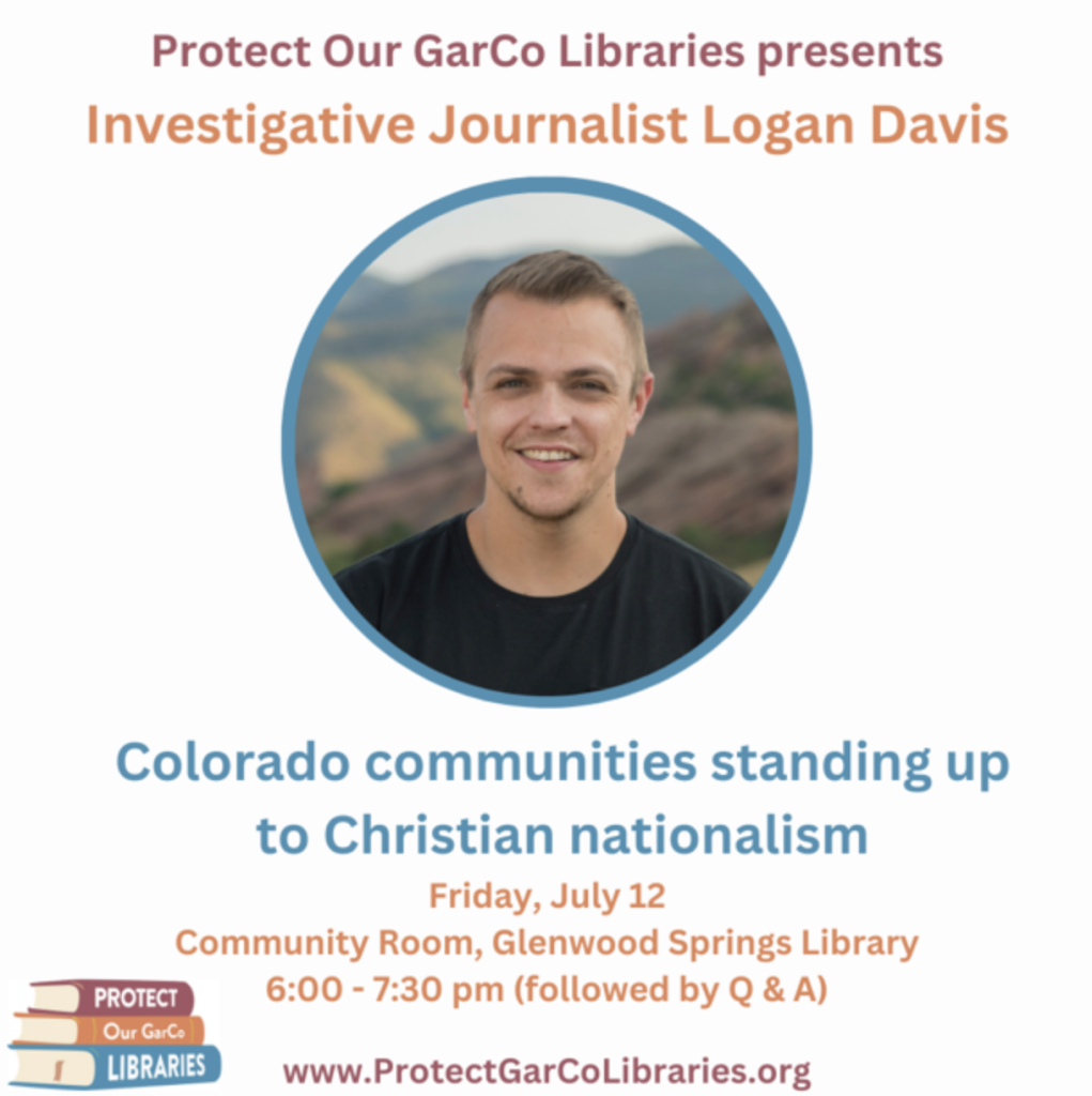 Investigative journalist to speak at Glenwood Springs Library Friday ...