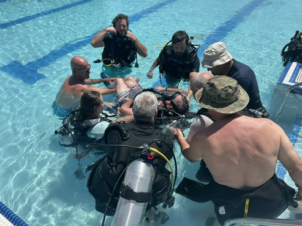 Veterans dive into therapeutic waters at Rifle Metro Pool ...