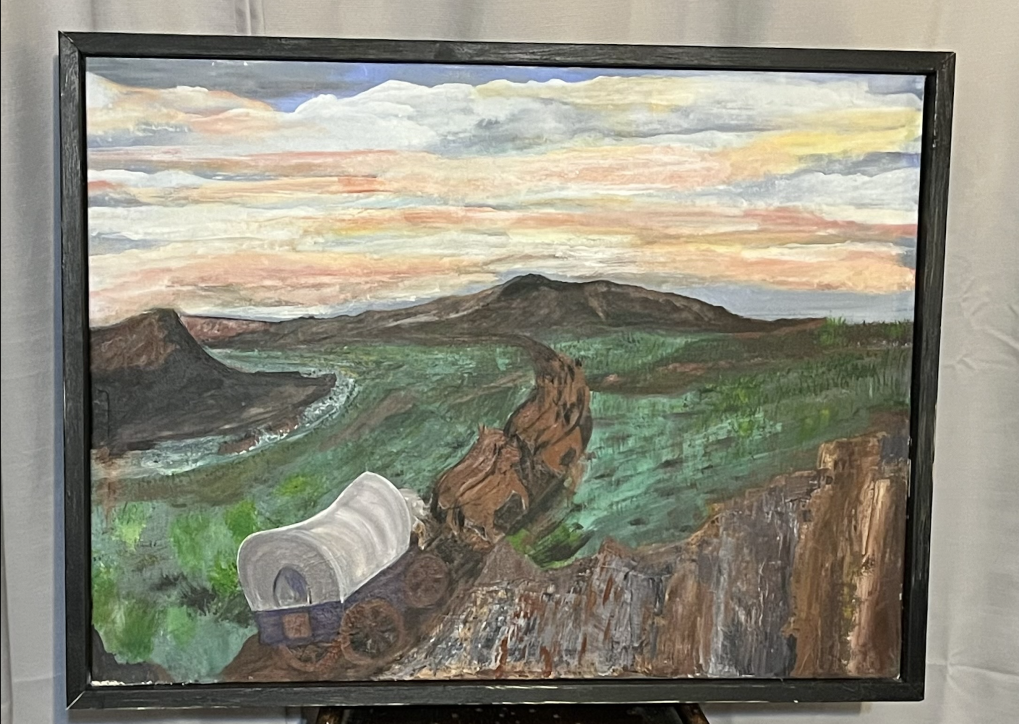 ‘We’re all tied to our past’: New Castle artist blends history and art ...