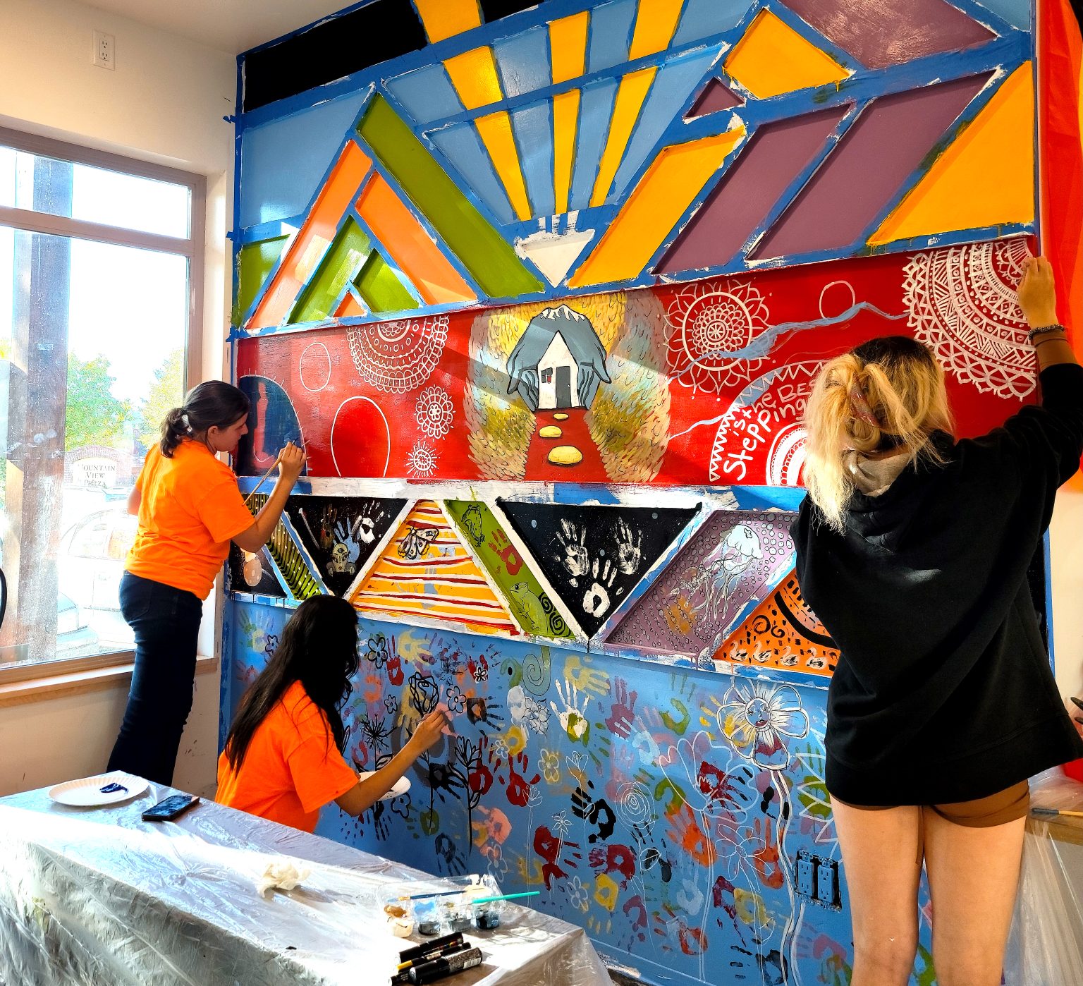 Stars in stones, messages in clay: Youth art and community shine at ...