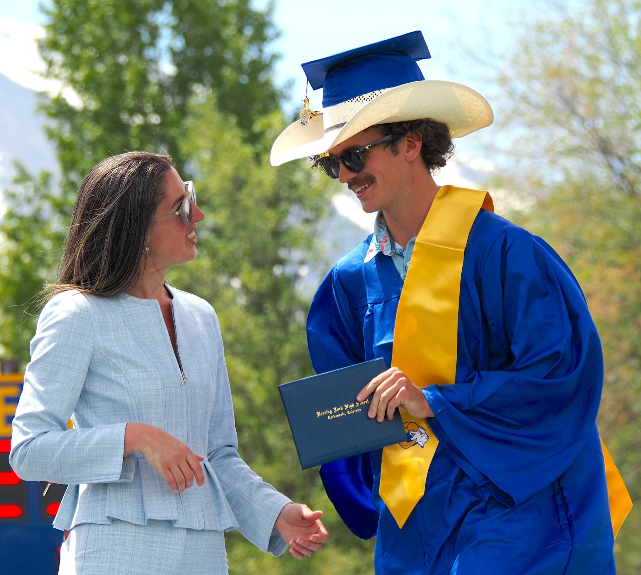 PHOTOS: Roaring Fork High graduates the class of 2025 at Rams Field ...