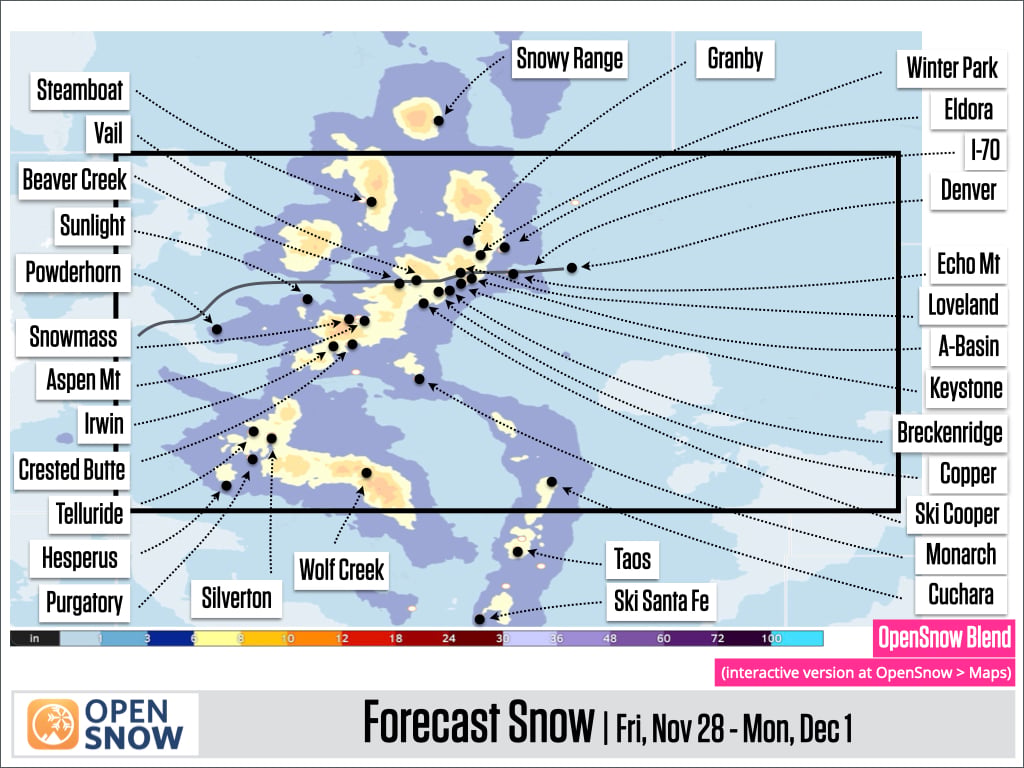 Colorado’s snowpack hits record low, with snowstorms expected to hit ...