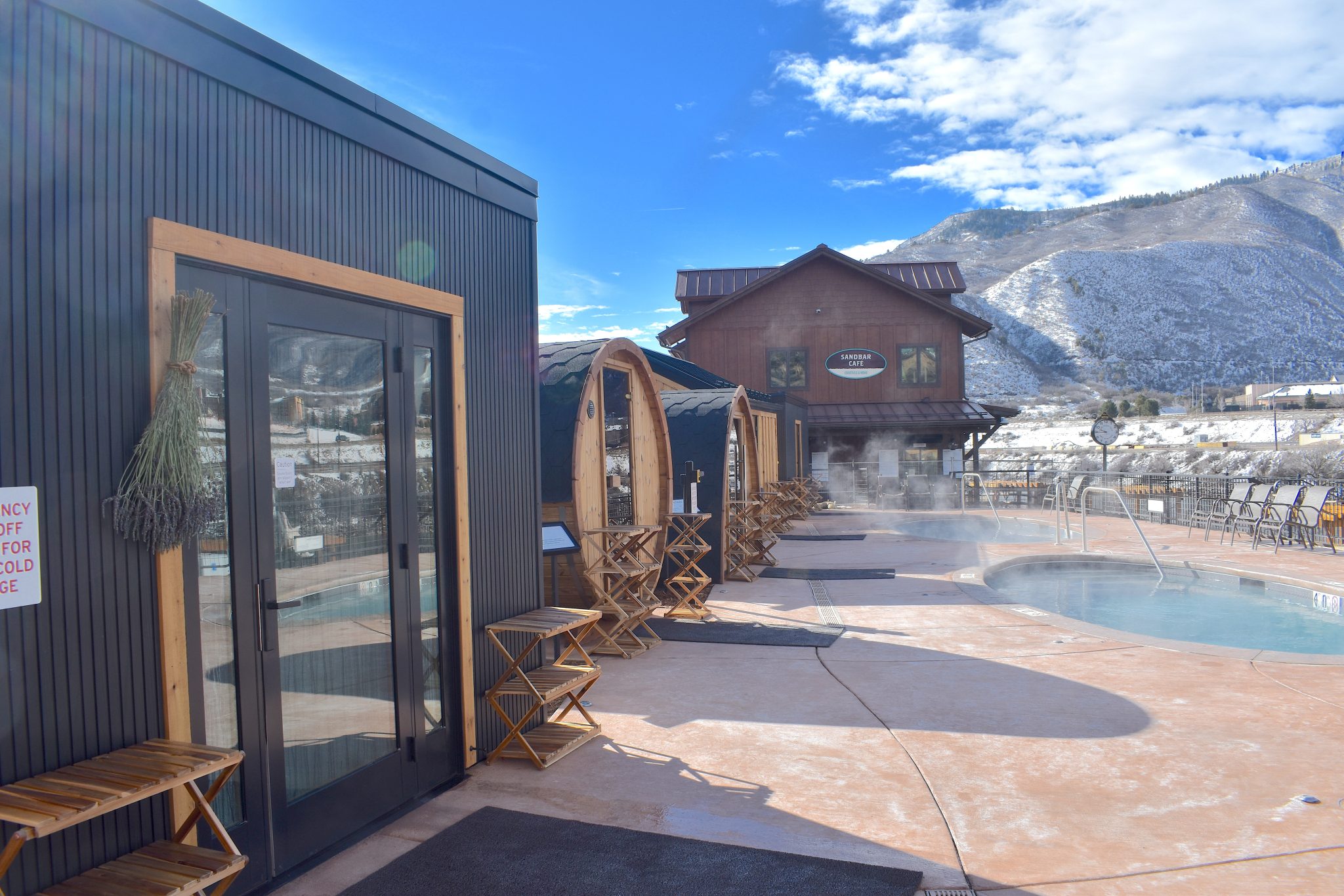 Iron Mountain Hot Springs opens Sauna Summit expansion with five new ...