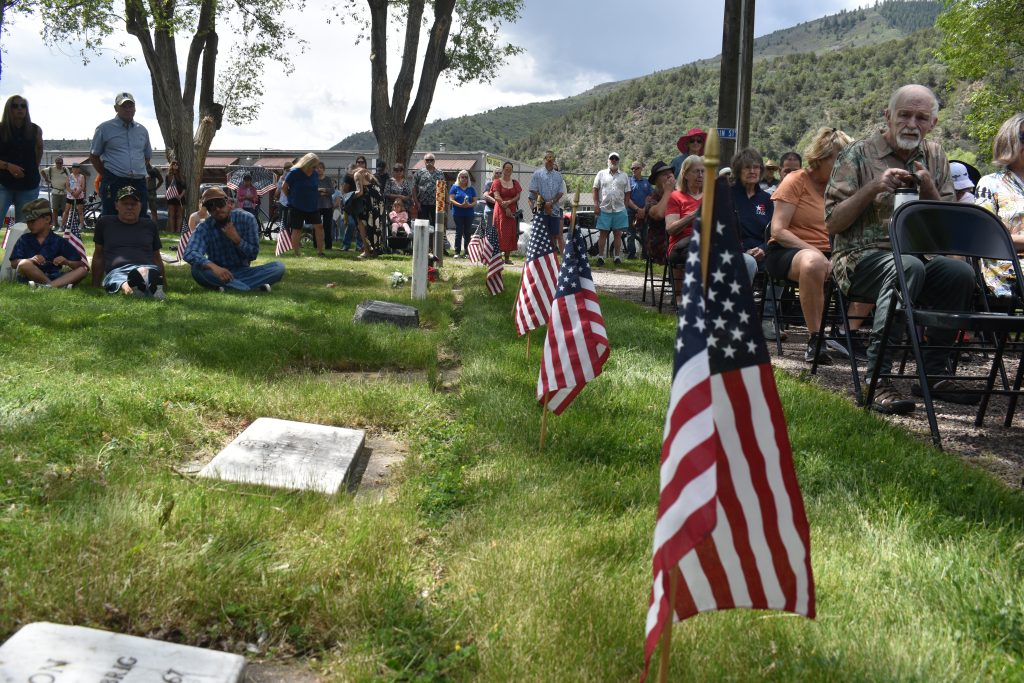 PHOTOS: Flags, flowers and remembrance at Rosebud Cemetery ...