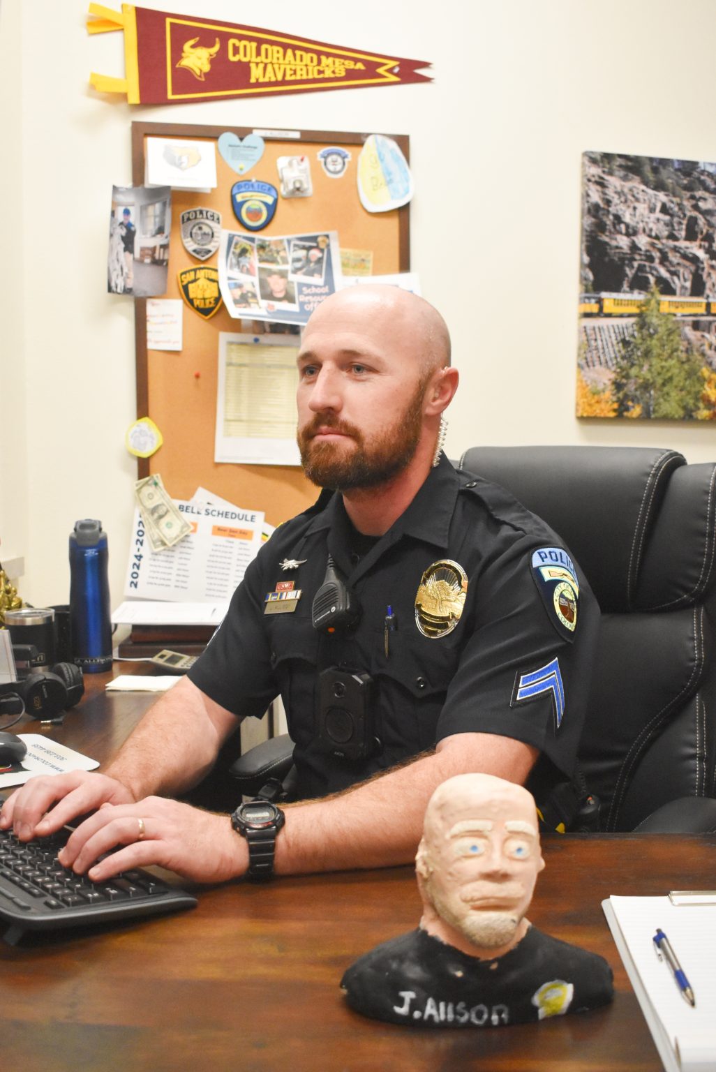 Josh Allison ends four-year run as Rifle school resource officer ...