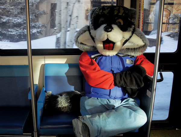 Vail photo: Mascot in motion | VailDaily.com