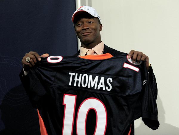 WR Thomas confident Broncos made right choice | VailDaily.com