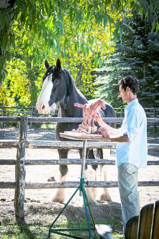 Meet artist Jesse Horton and see his latest sculpture at Beaver Creek ...