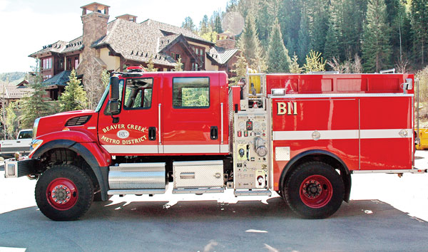 Beaver Creek gets off-road fire truck | VailDaily.com