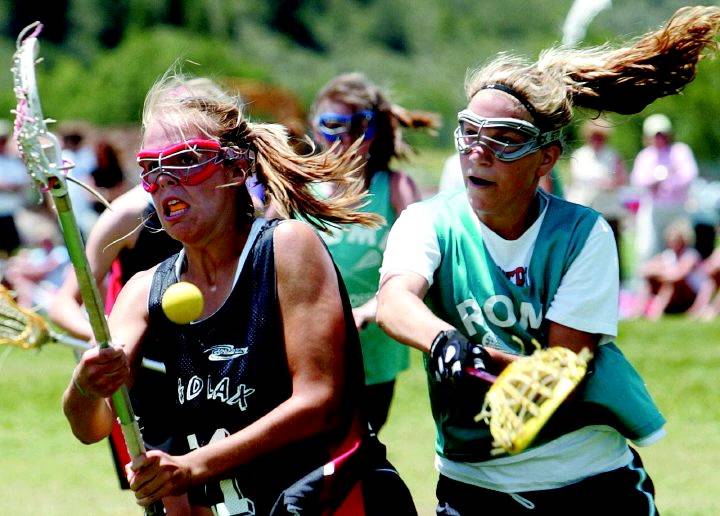 Lacrosse Over The Head Check