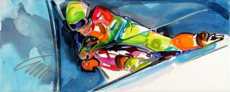 Vail artist creates painting for first World Championships poster ...