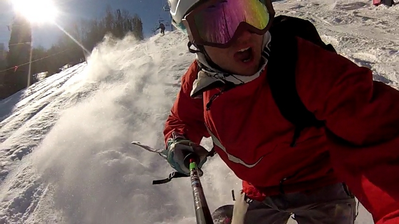 On the Hill video ski report: Powder, sun and crowds at Vail ...