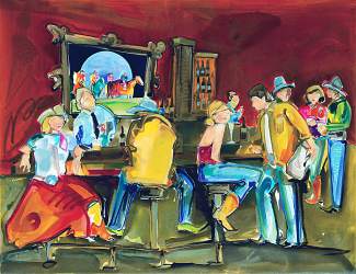 Carrie Fell’s modern cowboys and colorful heroes | VailDaily.com