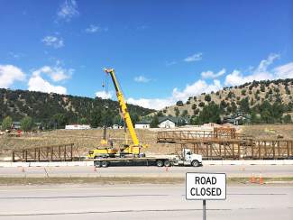 Placing Eagle’s new pedestrian bridge | VailDaily.com