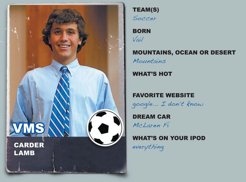 Carder Lamb | VailDaily.com